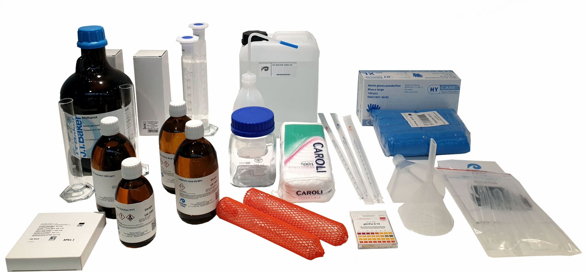 Caretech Wall Wash Test Kit - Marinecare.nl